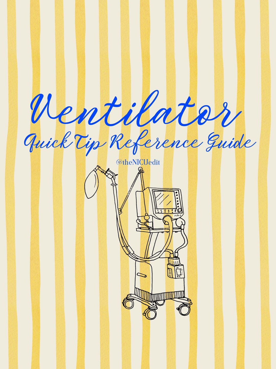 Ventilator Alarm Quick Reference Guide | Digital Download - Etsy