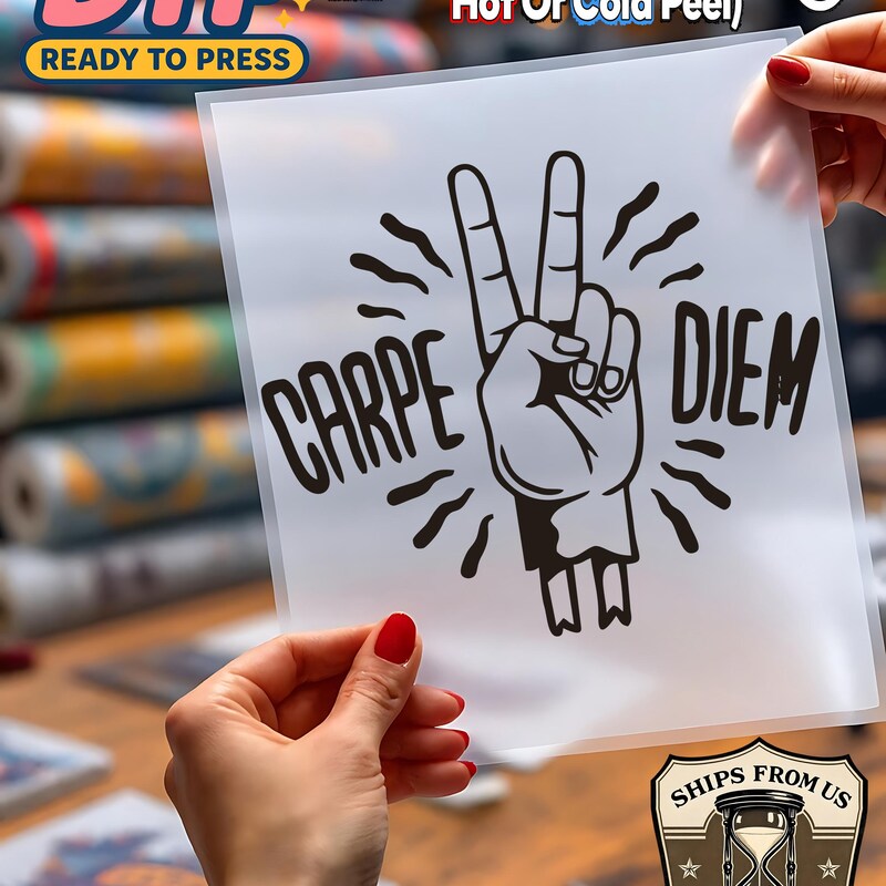 Carpe Diem Sign - Etsy