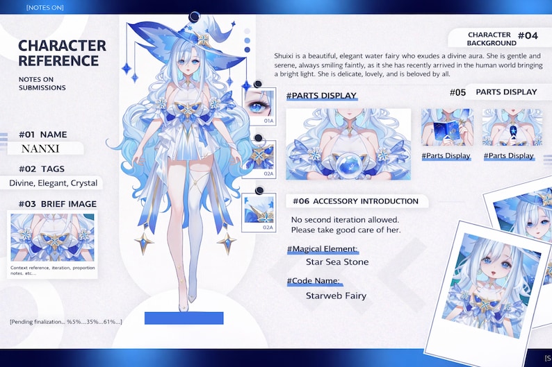 Live2d Model Star System Wizard | Vtuber Character | Live2d | Streaming ...