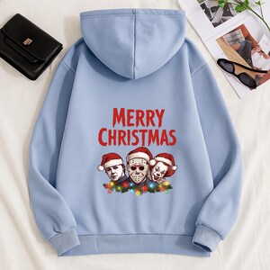 Merry Christmas Horror Design | DIY Holiday Flyer | Printable Scary ...