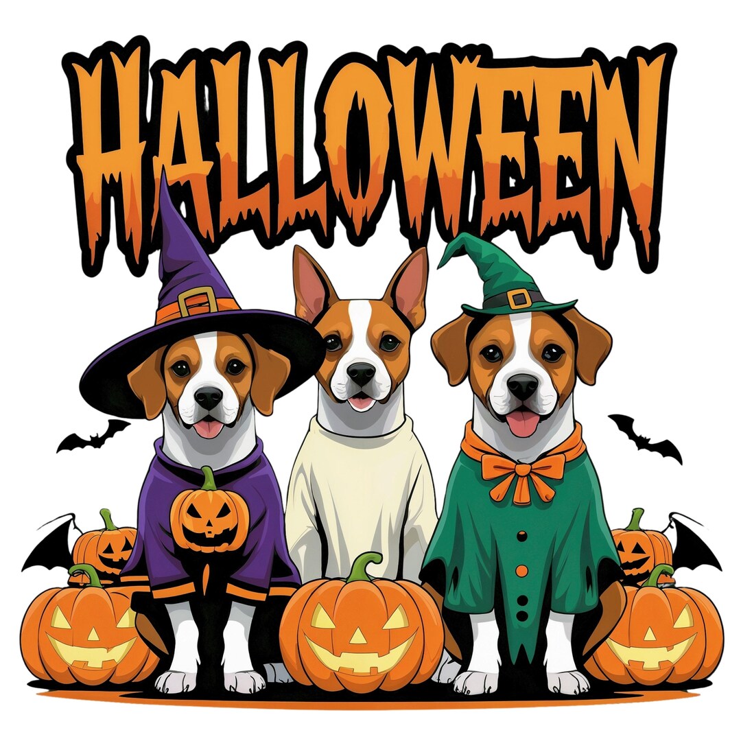 Halloween Dog Shirt | Beagle Costume With Pumpkins | Funny Dog Apparel ...