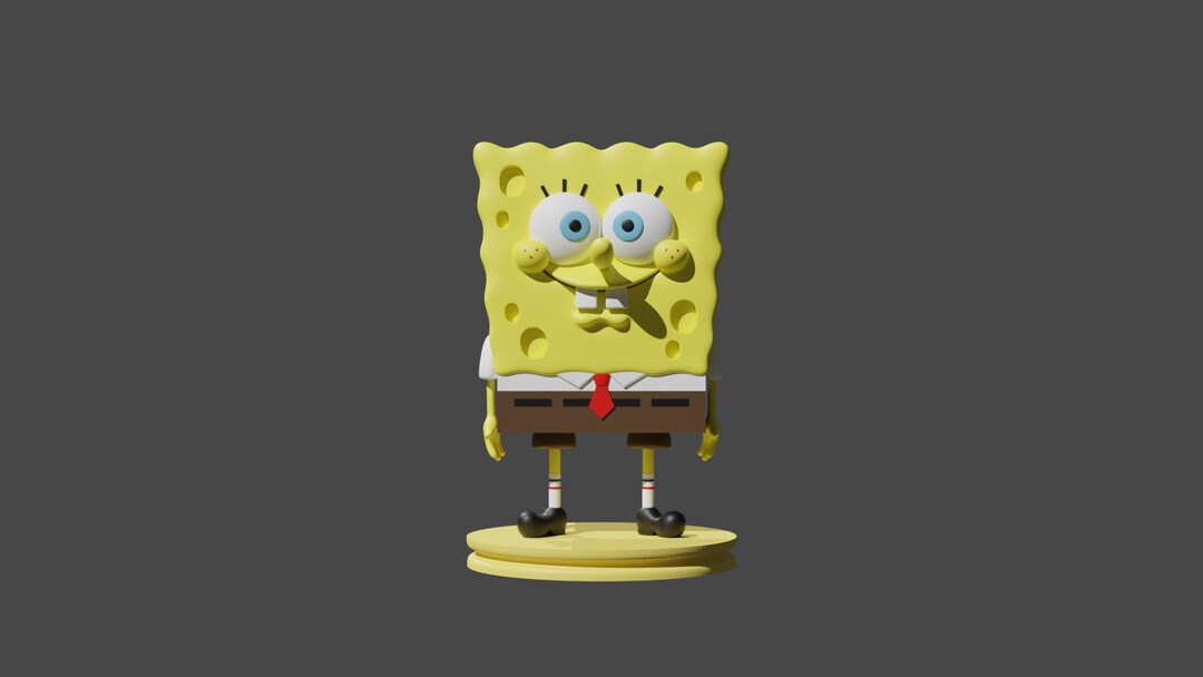 Spongebob – 3D Print Model | STL Files | Digital Download | Cartoon ...