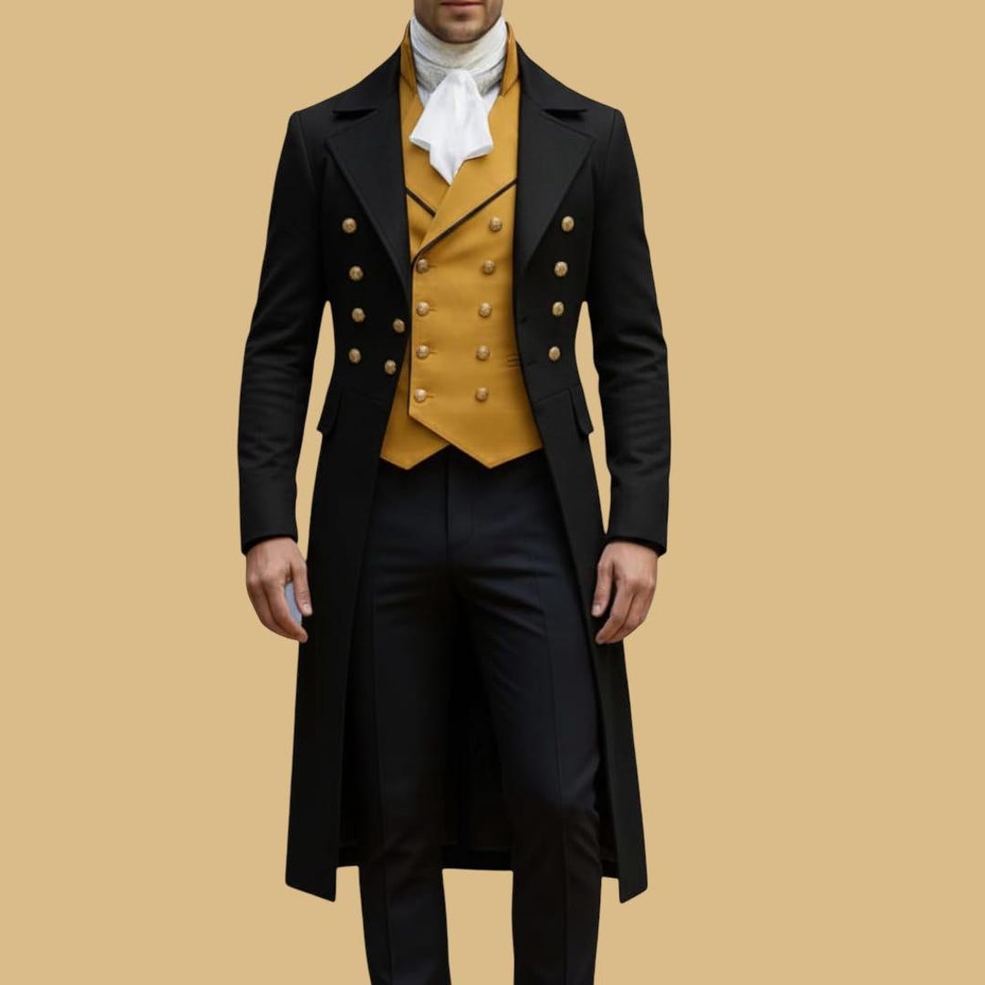 Handmade Wool Napoleonic Tailcoat Outfit, Gala Performance Wear - Etsy