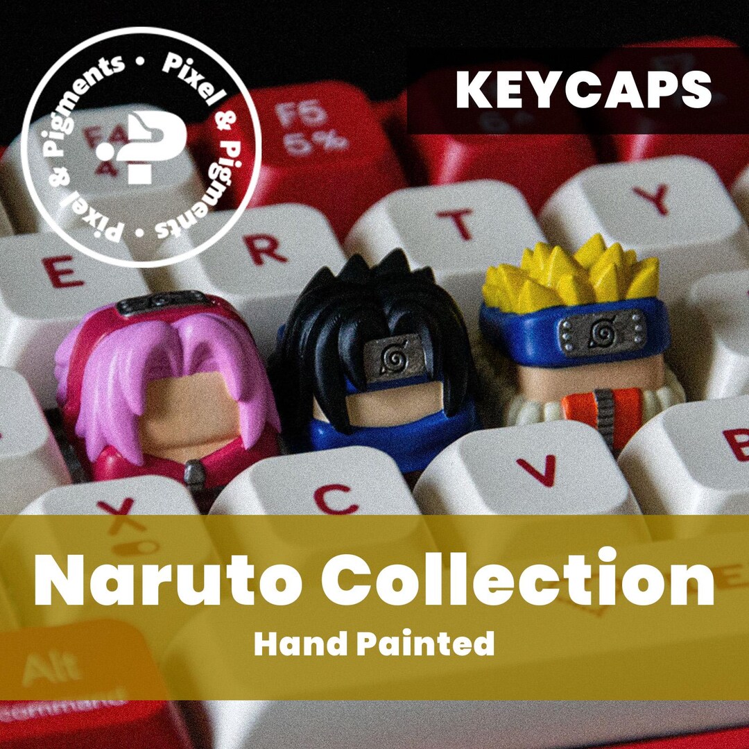 Keycaps - Ninja Manga - Hand Painted - Etsy