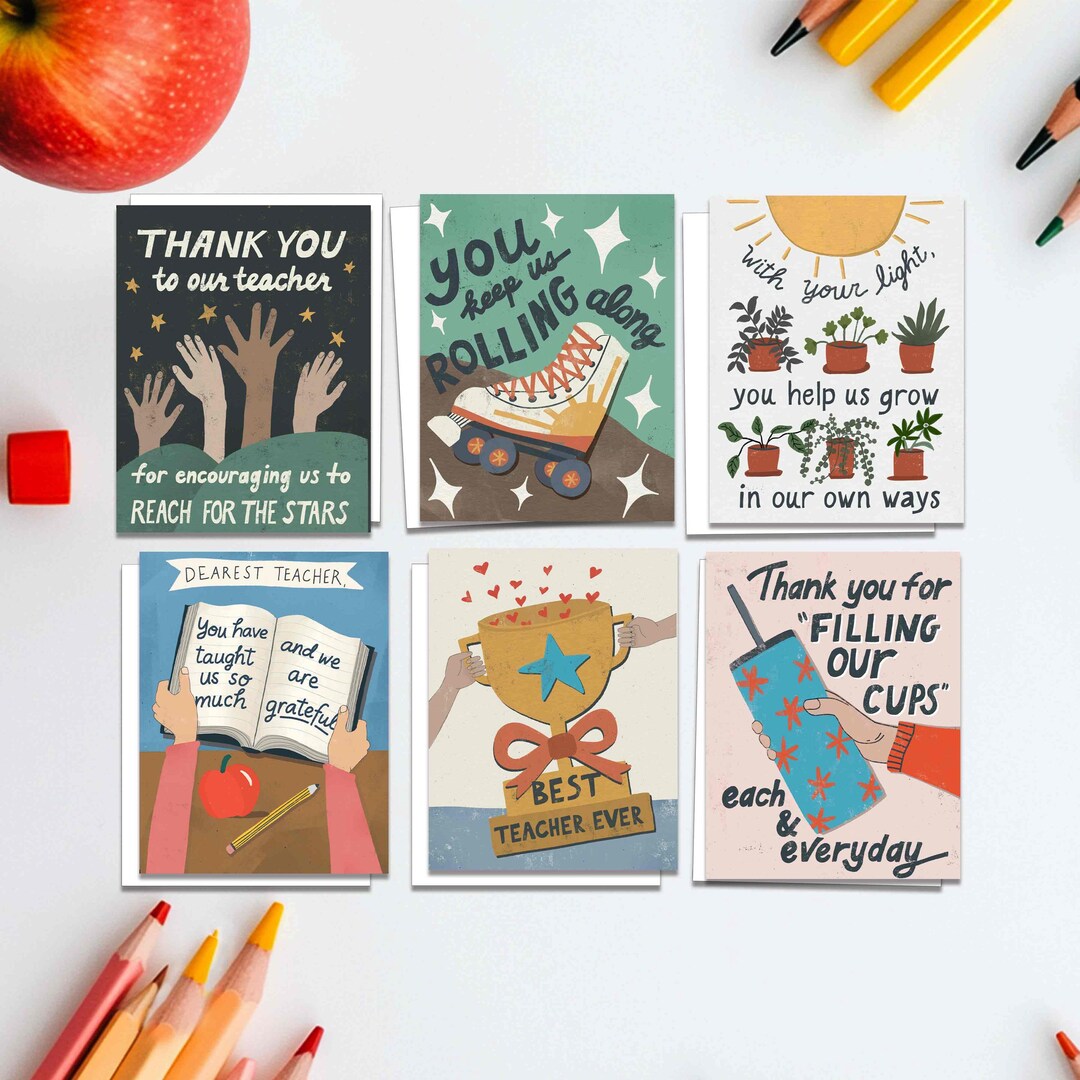 Teacher Appreciation Week Cards Thank You Card for Para Teacher Aide ...