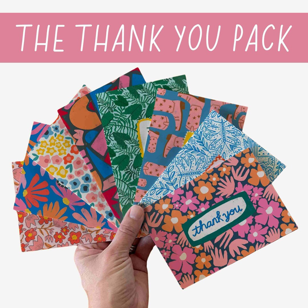Thank You Cards Blank Notecards Cards for College Freshman Gift for ...