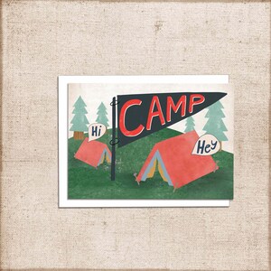 Summer Camp Cards, Letters From Camp, Wilderness Postcards, Summer ...