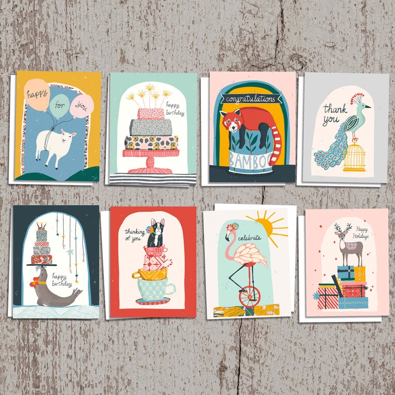 Card Variety Pack - Etsy