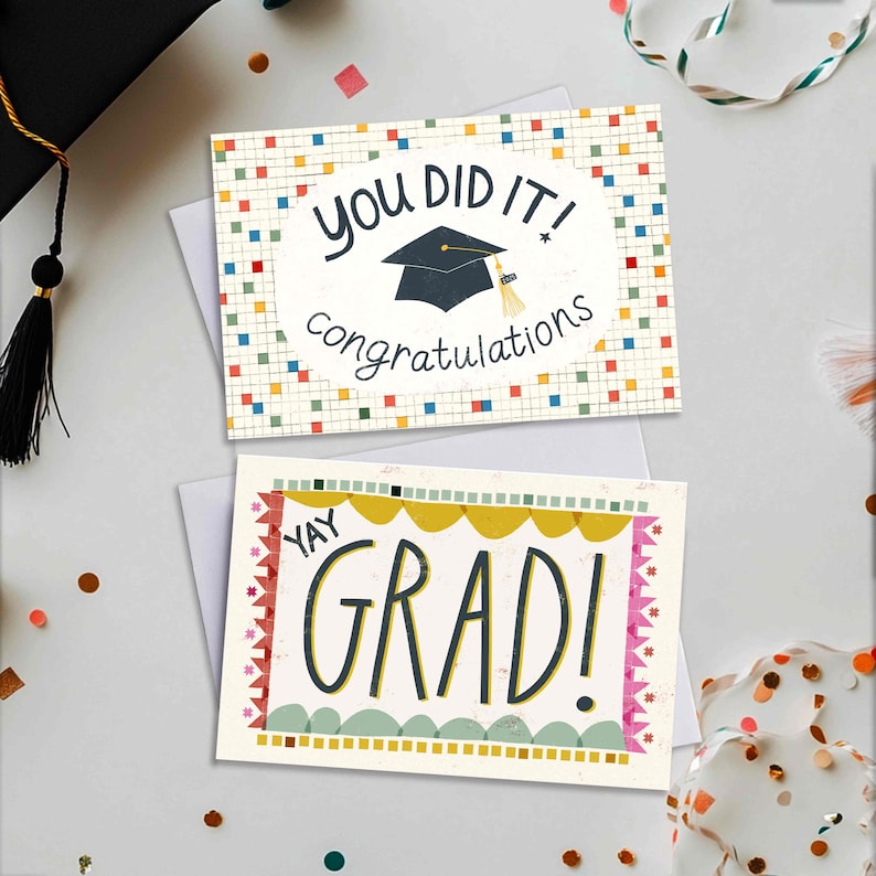 Congratulations Graduate Cards Set of 20 Includes Envelopes Congrats ...