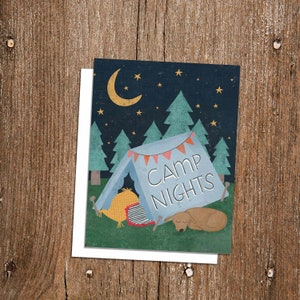 Summer Camp Note Cards Summer Camp Care Package Camp Stationery Miss ...