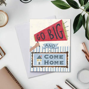 College Care Package Notecards, Cards to Send to Son at College, Note ...