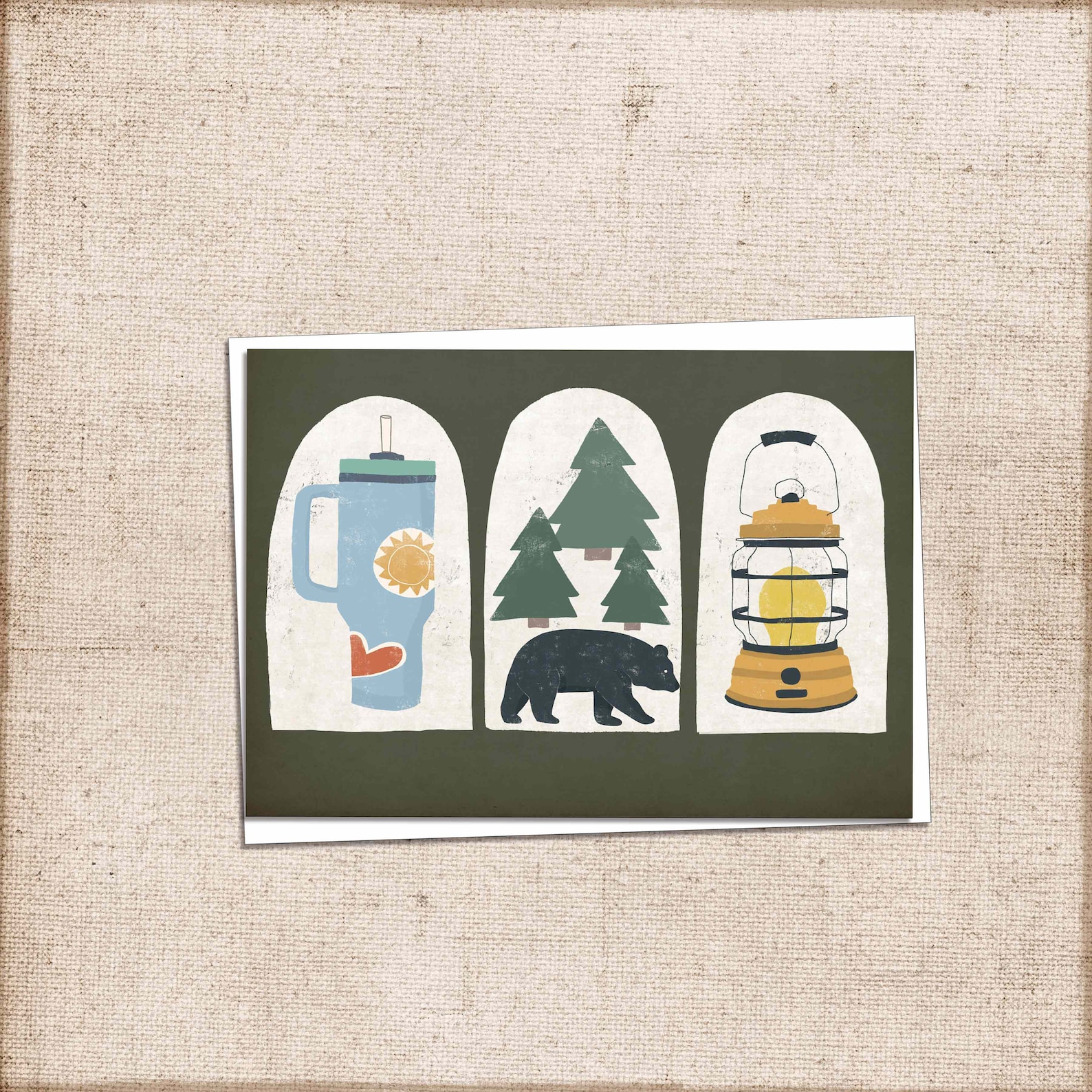 Summer Camp Cards, Letters From Camp, Wilderness Postcards, Summer ...