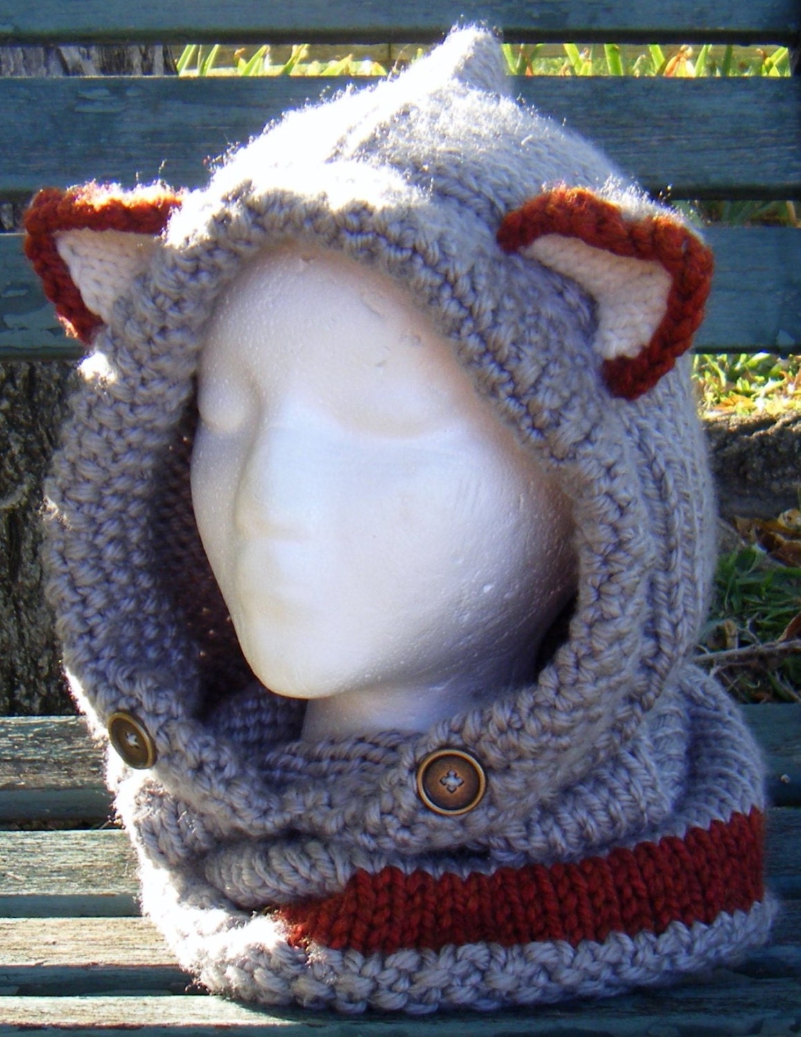 Fantasy Fox Cowl With Hood Size Teen/adult, MADE to ORDER, Custom ...