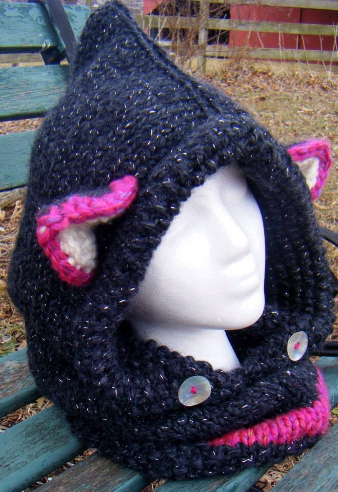 Fantasy Fox Cowl With Hood Size Teen/adult MADE to ORDER - Etsy