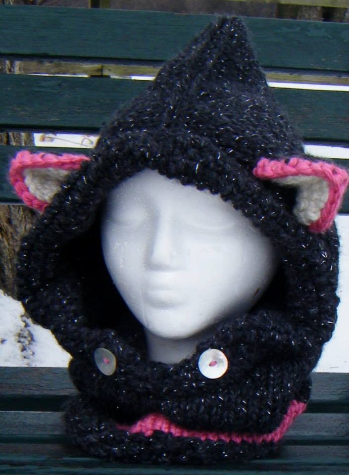 Fantasy Fox Cowl With Hood Size Teen/adult, MADE to ORDER, Custom ...