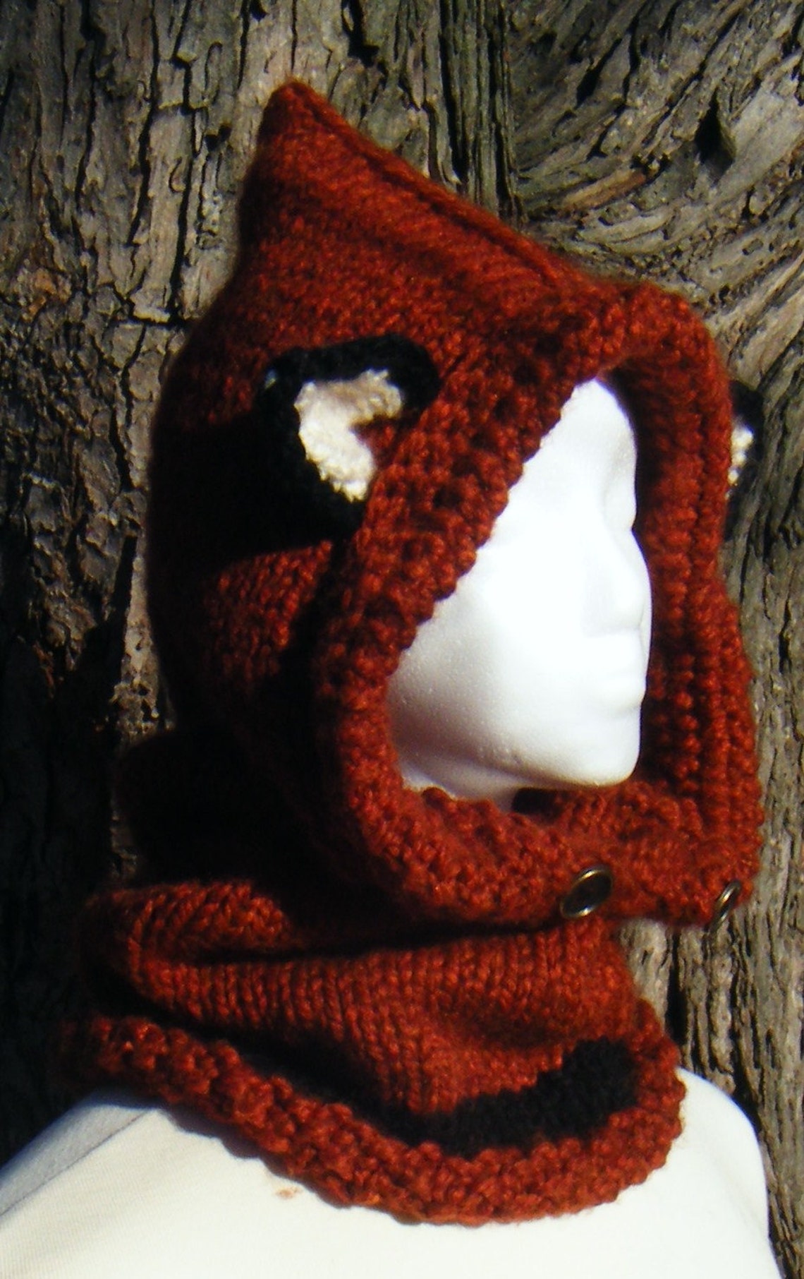 Fantasy Fox Cowl With Hood Size Teen/adult MADE to ORDER - Etsy