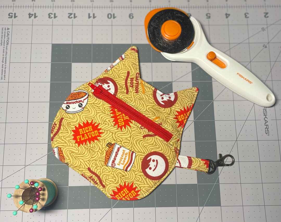 Maruchan Ramen Soup Noodle Cat Pouch - Coin Purse - Etsy