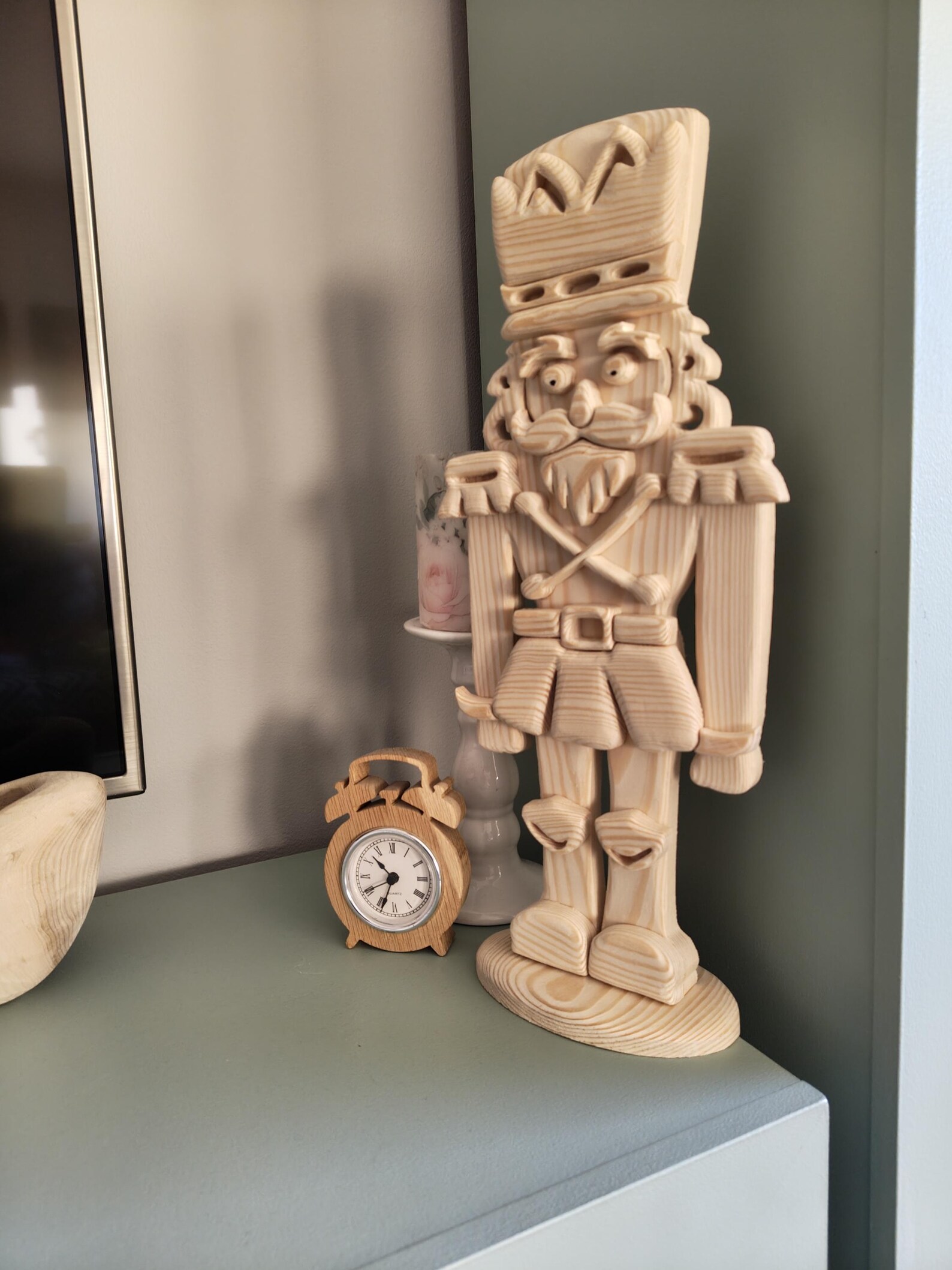 Woodworking | Scroll Saw Pattern | Nutcracker PDF SVG | Rustic Holiday ...