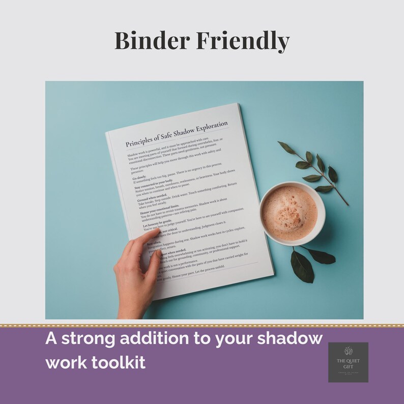 Principles of Safe Shadow Exploration Printable | Shadow Work Safety ...