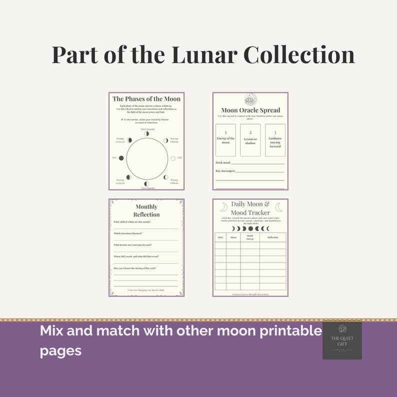 Moon Ritual Tools Checklist Printable | Witchcraft Altar Supplies (PDF ...