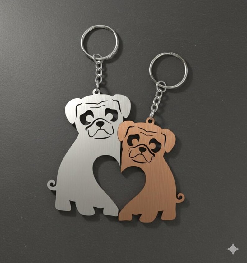 Dog Key Chain Dxf , Svg , Dwg , Pdf , Cdr Files : Laser Cut Files ...
