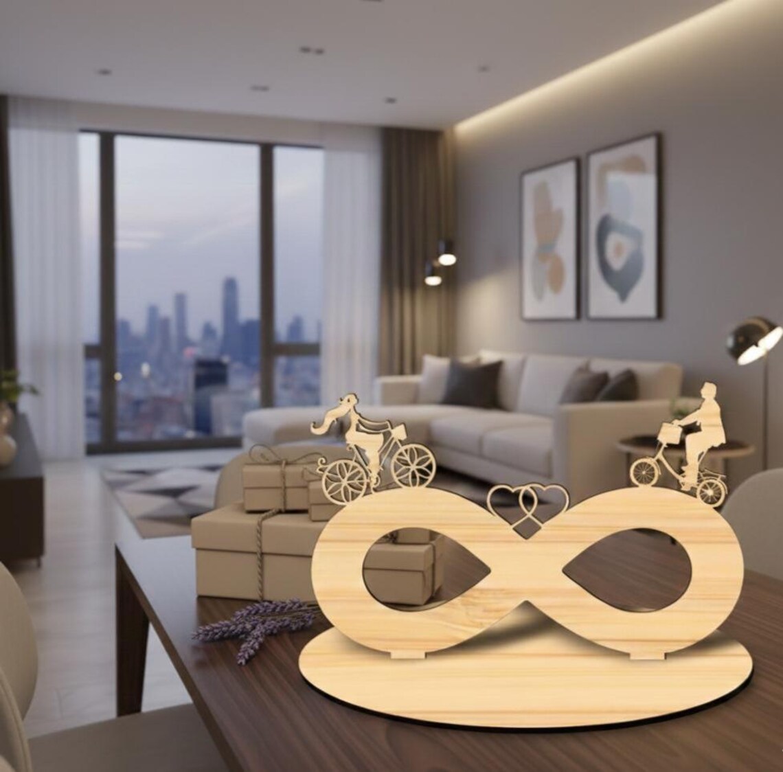 Infinity Love Design Laser Cut File : DXF CDR PDF Dwg Svg Files ...