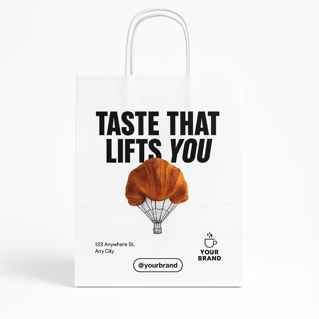 Custom Logo Paper Bags, Personalized Shopping Bags With Handles - Etsy