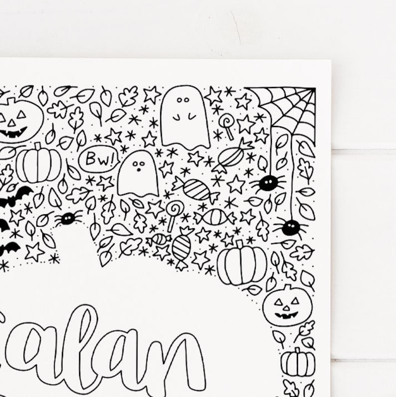 Welsh Halloween Colouring Sheet Calan Gaeaf / Taflen Lliwio Cymraeg ...