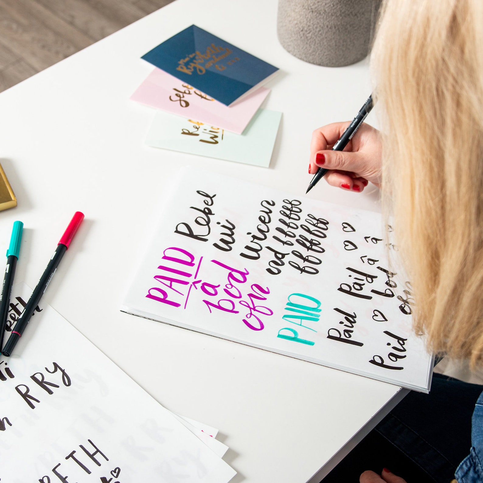 Paid â Bod Ofn Welsh Card With Gold Foil / Cerdyn Cymraeg Eden - Etsy