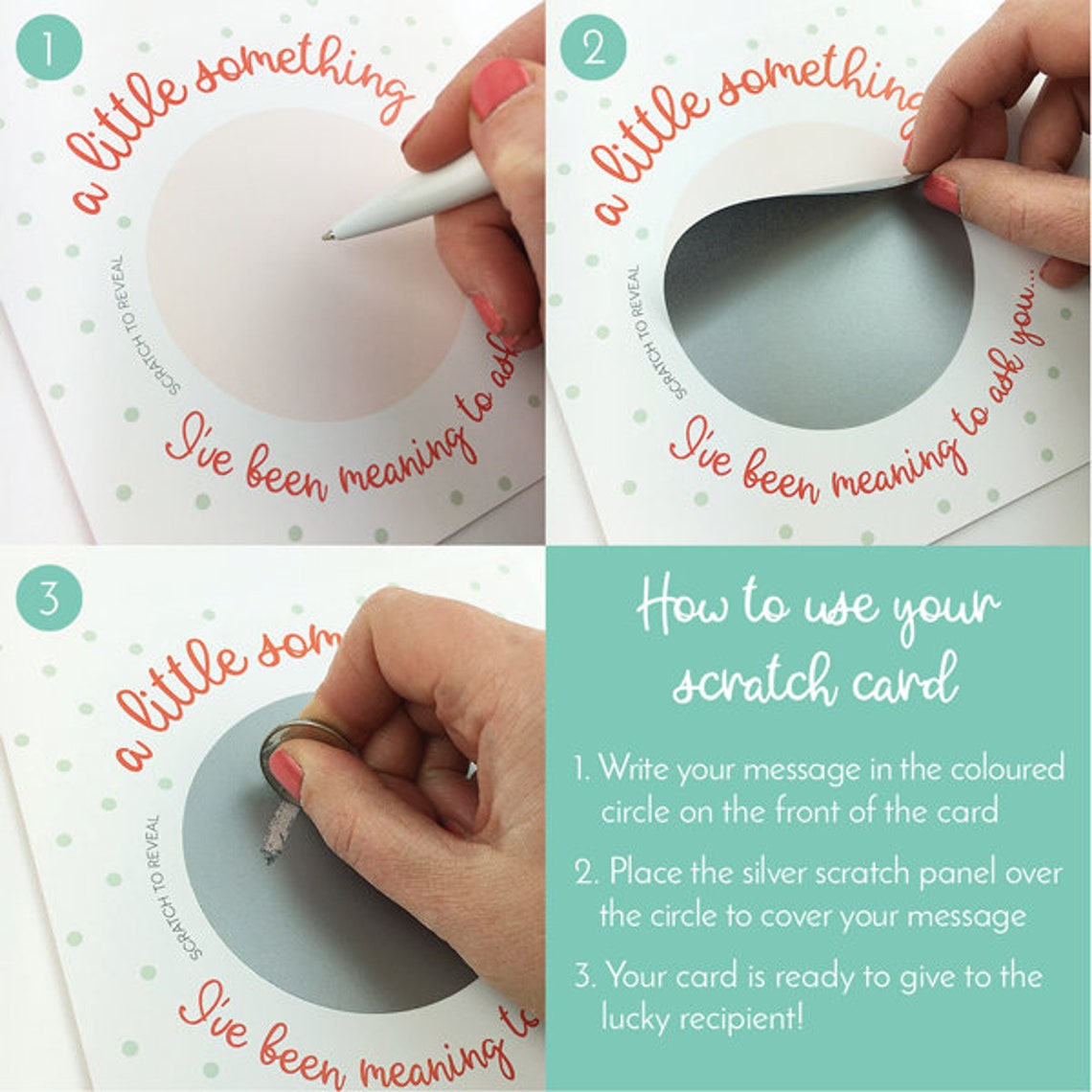 Birthday Scratch Card 'I Love You... Happy Birthday' Surprise Card ...