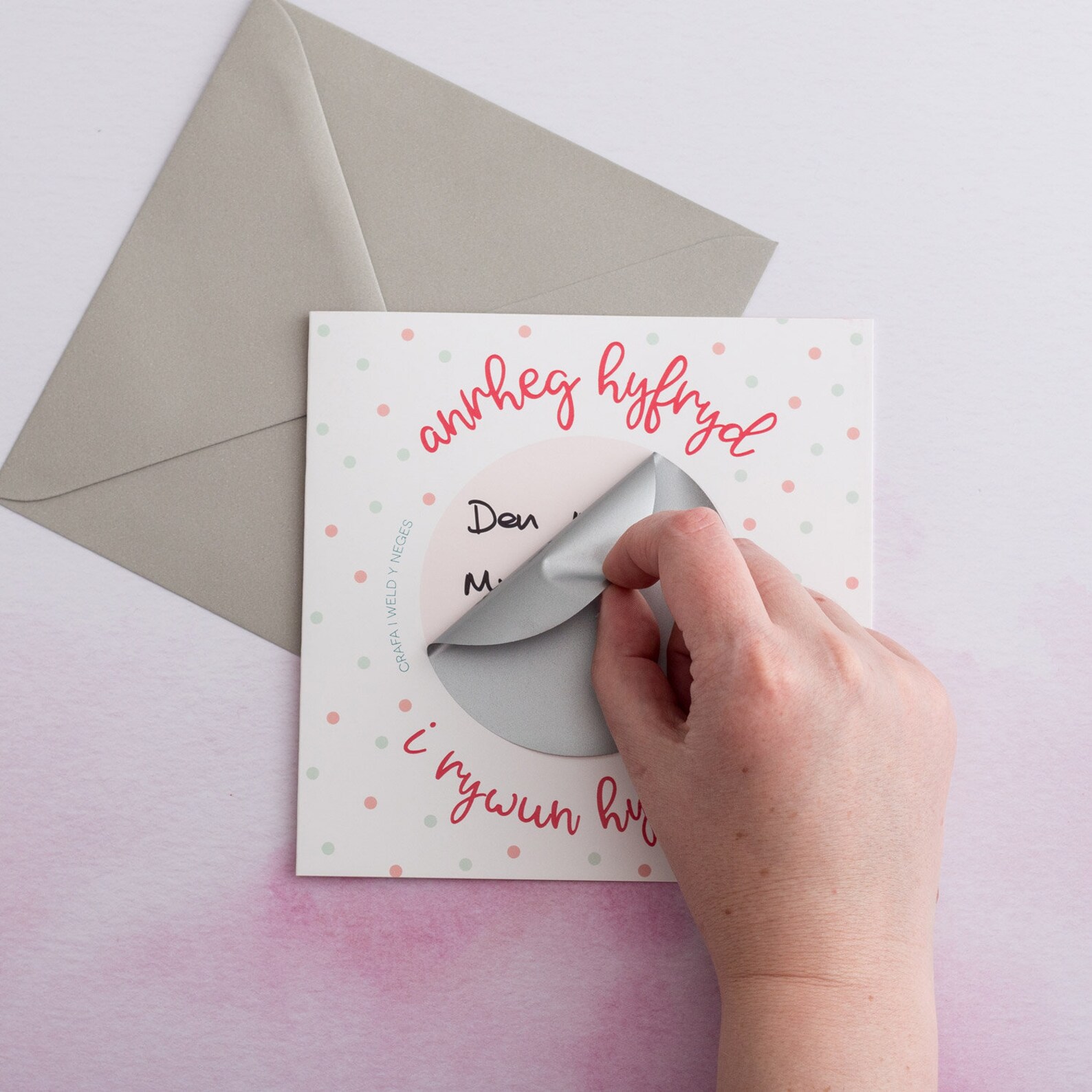 Valentine Day Scratch Card 'I Love You... Happy - Etsy