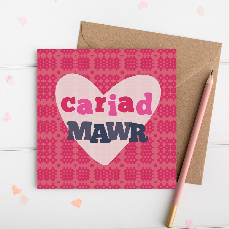 St Dwynwen Day Card - Etsy