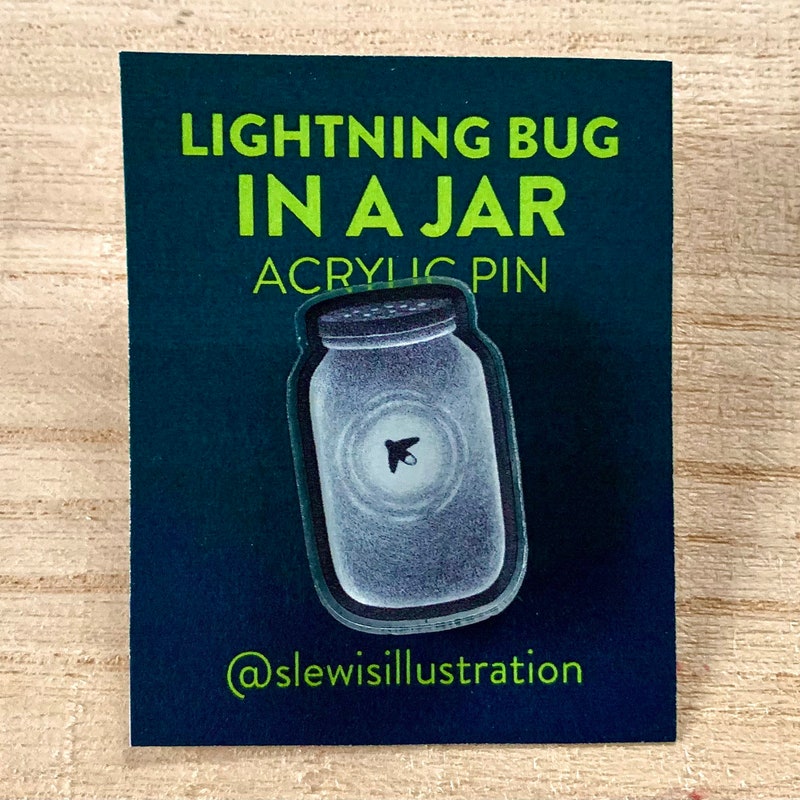 Firefly Pin - Etsy