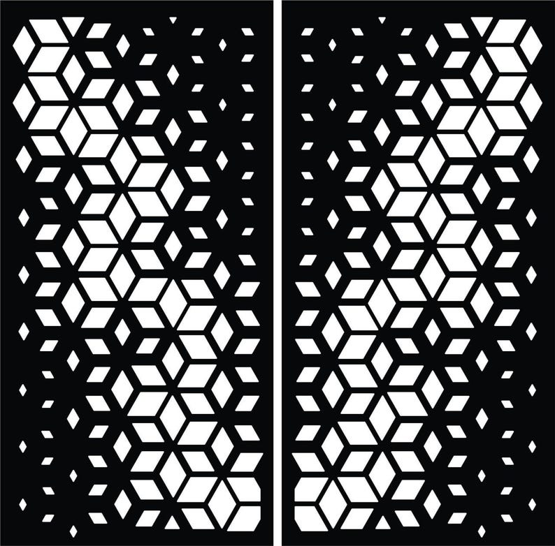 Laser Cut Files, Wall Door Panel Decoration, Instant Download Dxf - Etsy