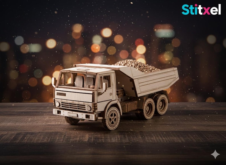 Wooden Truck Models Bundle | DXF CDR PDF Laser Cut Files - Etsy