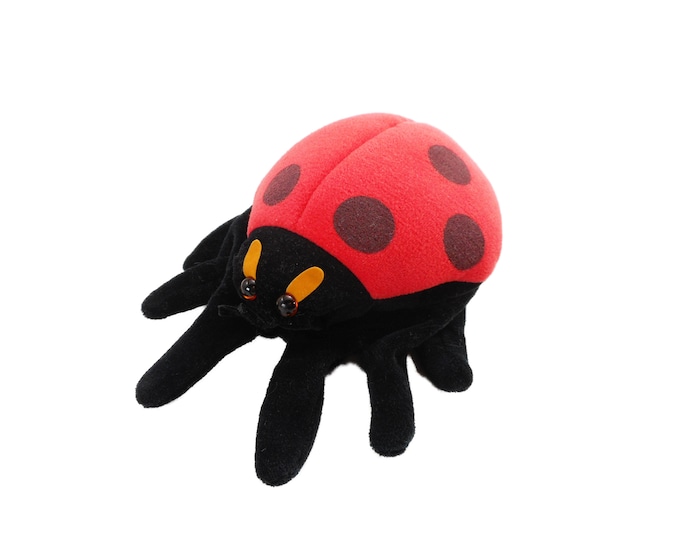 Folktails Folkmanis Ladybug Hand Puppet Plush Toy - Etsy