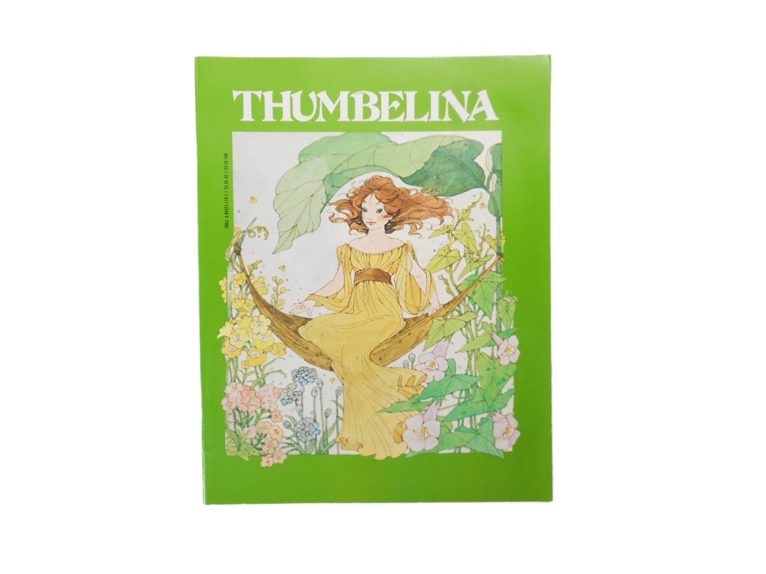 Thumbelina Fairy Tale Book: 1970s Gorgeous Illustrations - Etsy