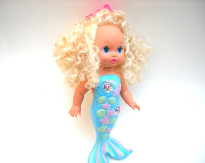 Lil Miss Singing Mermaid: Still Works Blonde Girl - Etsy