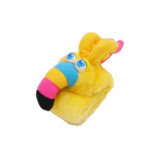 Watchimal by Hasbro Yellow Toucan 1985 Plush Toy Watch - Etsy
