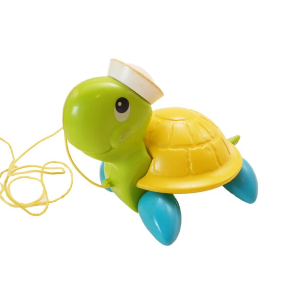 Turtle Pull Toy - Etsy