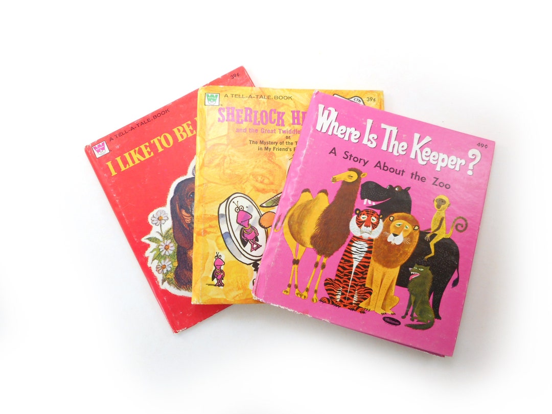 Lot of 3 Whitman Tell a Tale Books - Etsy