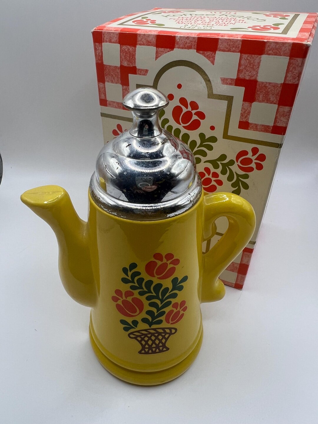 Vintage Avon Koffee Klatch Coffee Pot Decanter – Hawaiian White Ginger ...