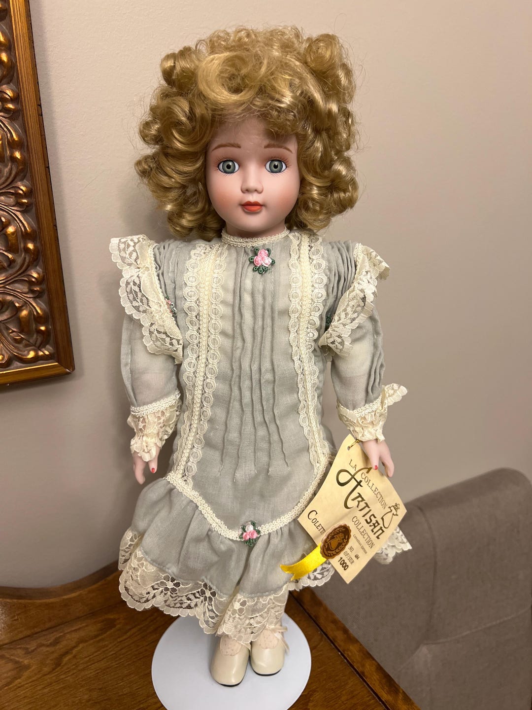 Vintage La Collection Artisan “colette” Porcelain Doll No. 484 of 1000 ...