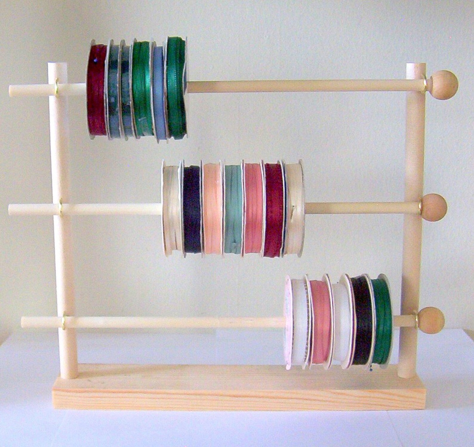 Spool Ribbon Holder Storage Washi Tape Holder, Rack Wire Organizer ...