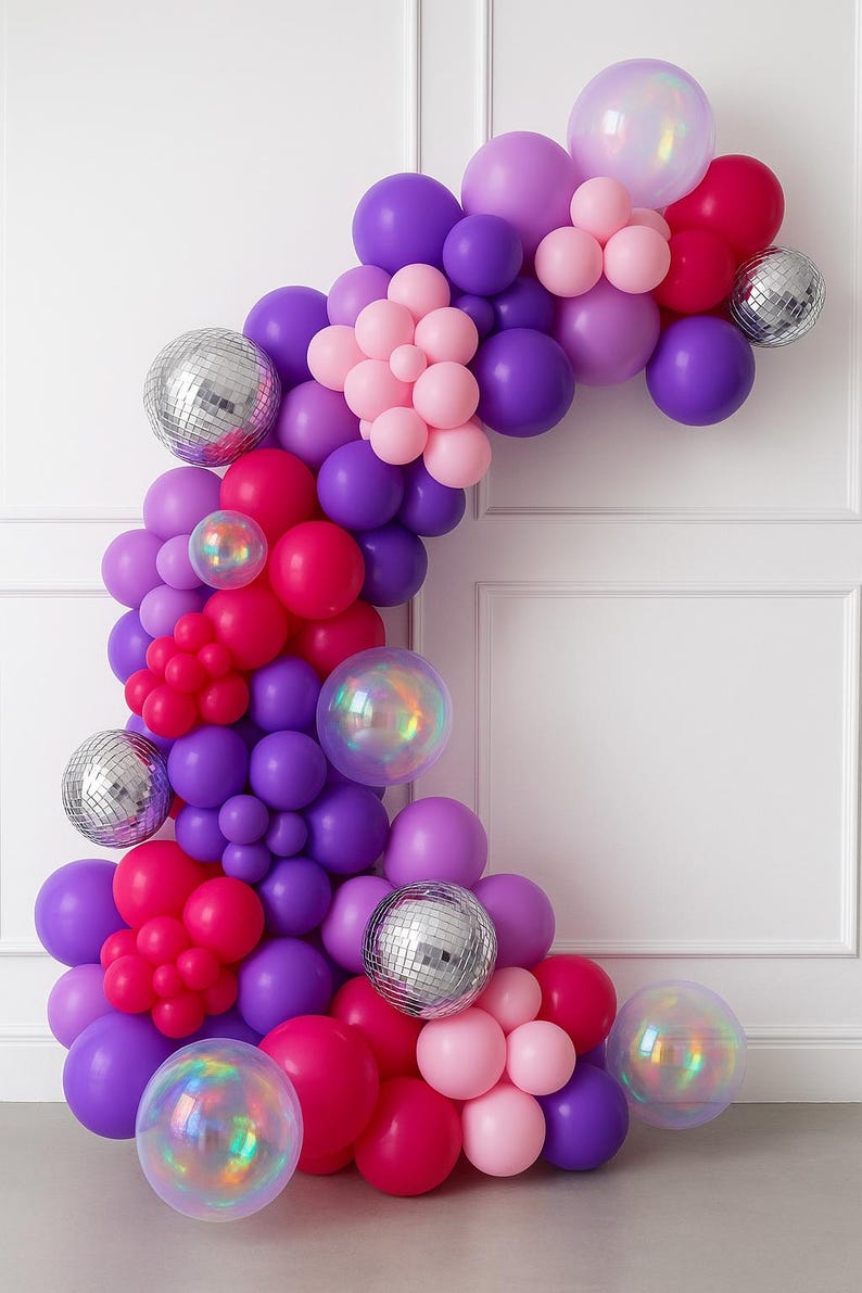 K Pop Demon Hunters Balloon Garland Kit: Star Accent DIY Party Decor - Etsy