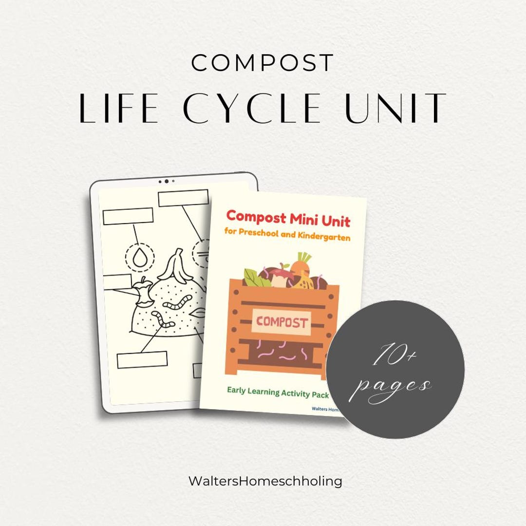 Compost Life Cycle Printable | Preschool & Kindergarten Science ...