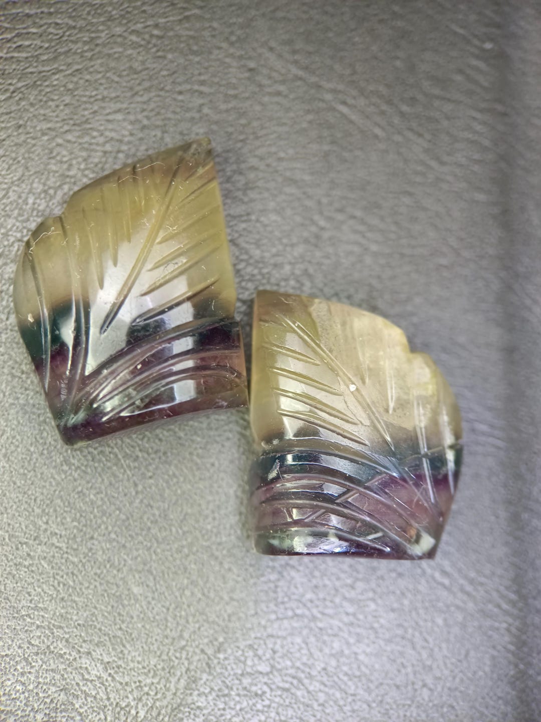 Hand Carved Natural Fluorite Fancy Cut – Polished Gemstone Crystal Art ...