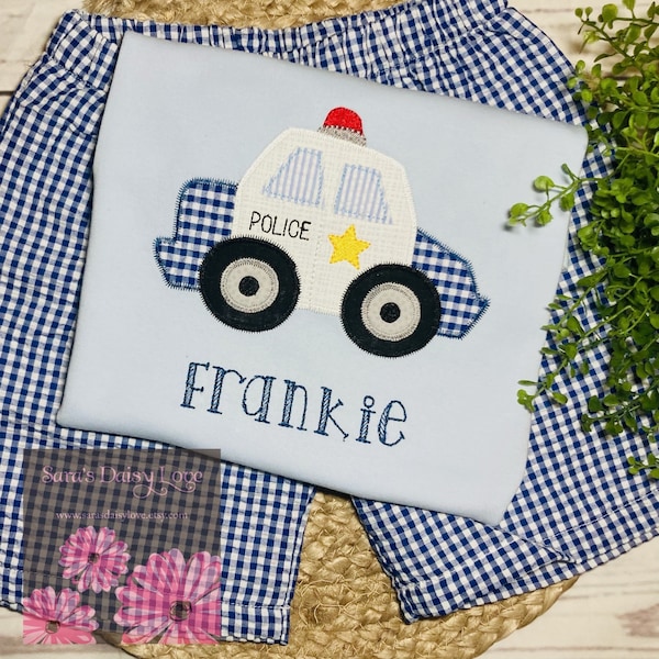 Police Applique - Etsy