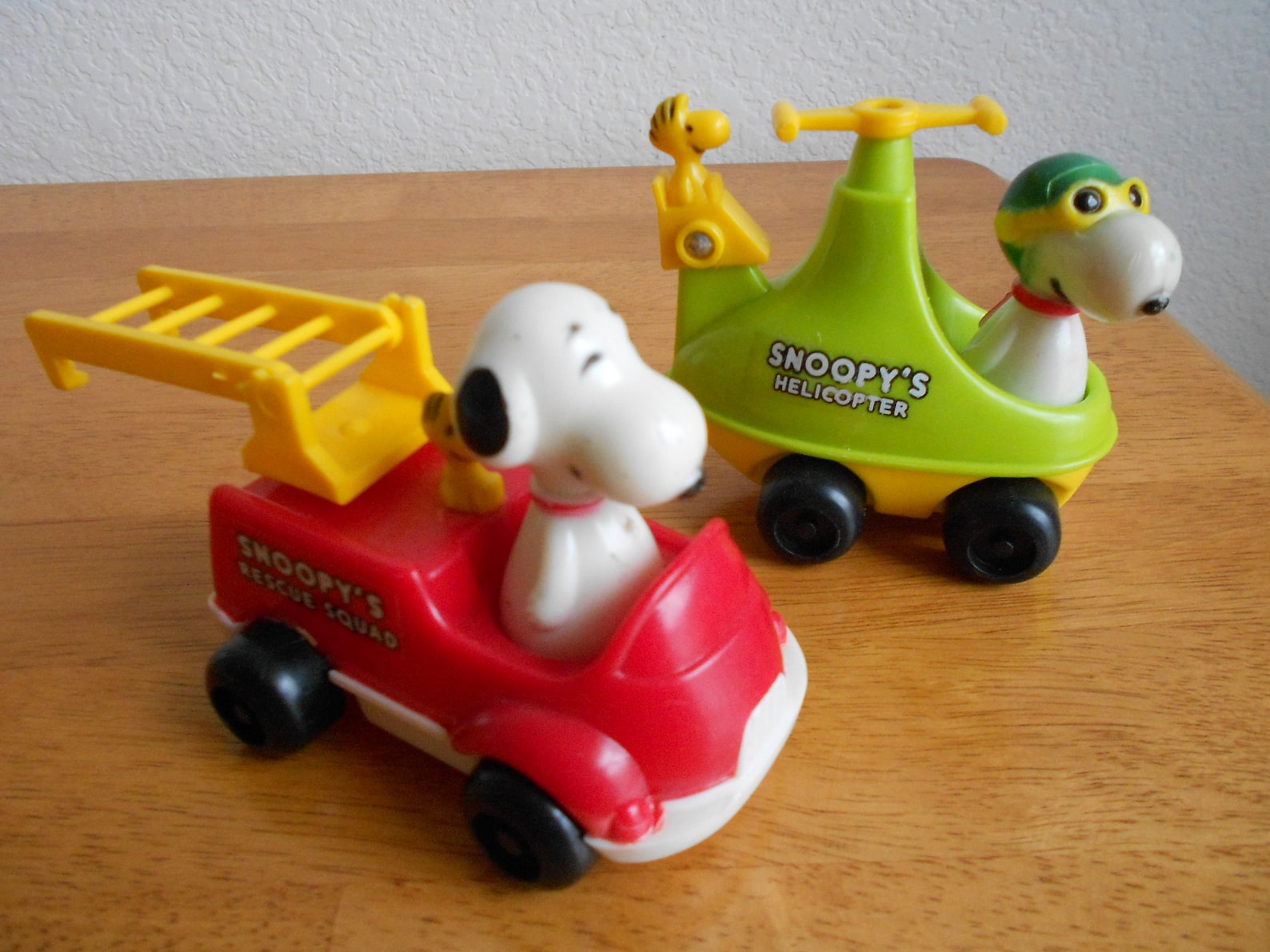 Vintage Peanuts SNOOPY's Helicopter & SNOOPY Rescue Squad | Etsy