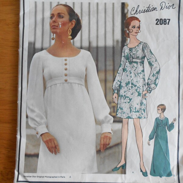 Dior Dress Pattern - Etsy